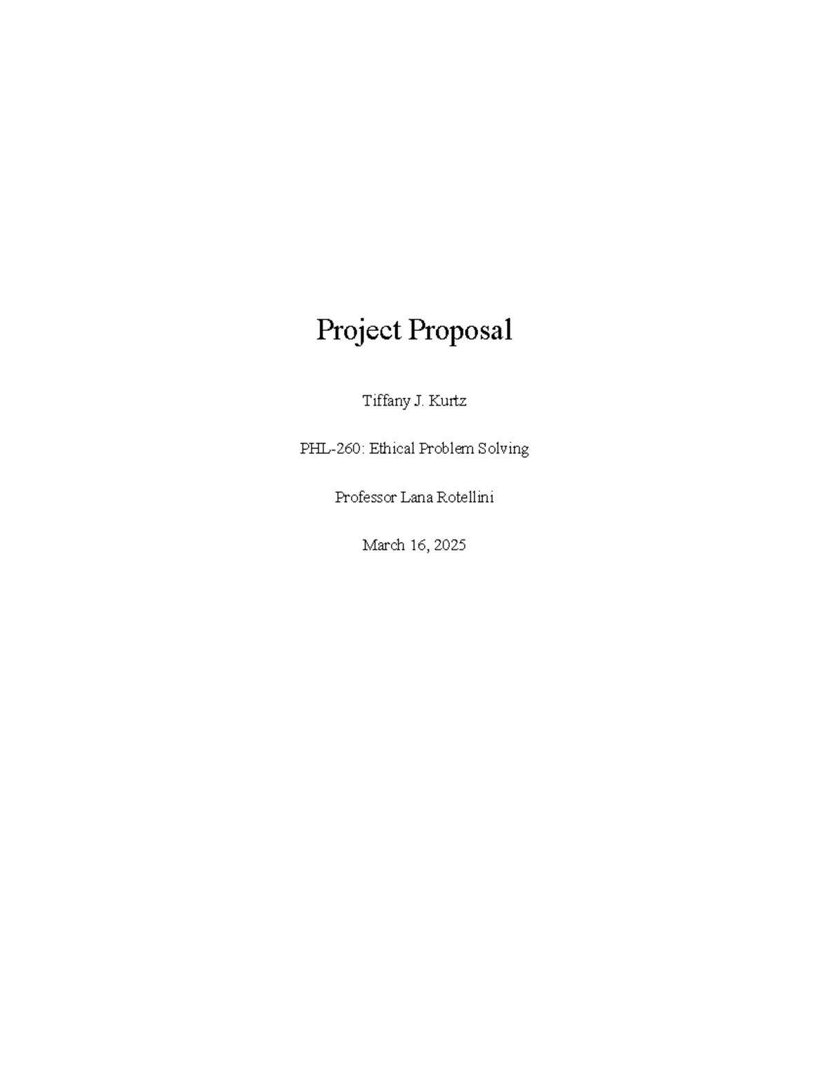 PHL 260 MODULE 2 Project Proposal: Ethical Analysis of Harry Potter ...