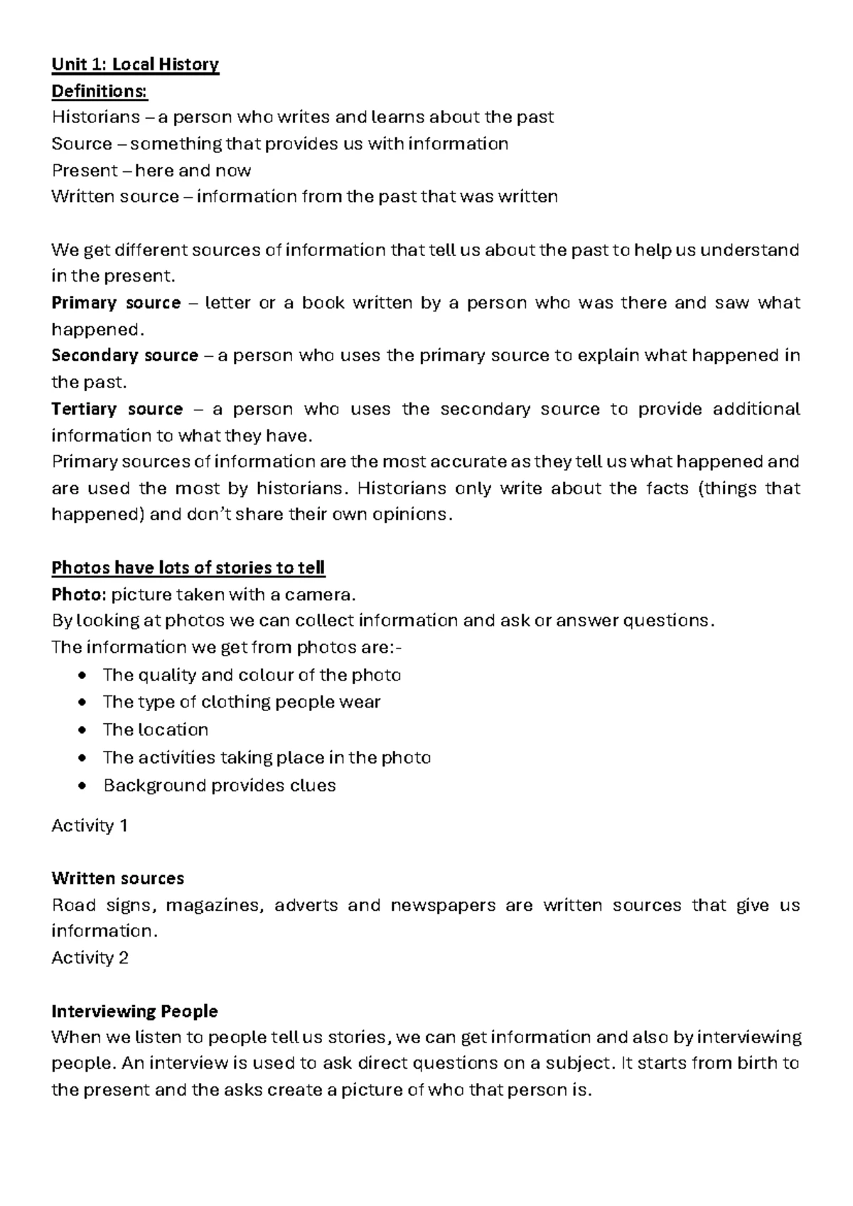 Grade 7 History Term 1 Notes: The Kingdom of Mali & Timbuktu - Studocu