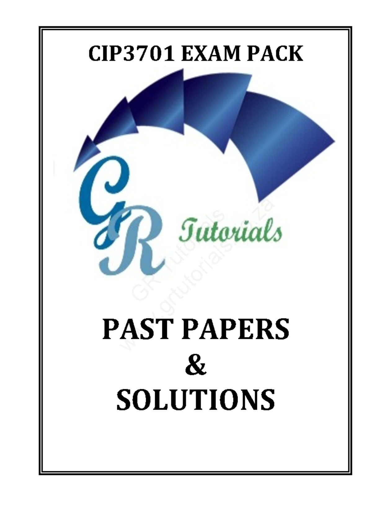 CIP3701 Exam Pack: Practice Questions & Solutions from Past Papers ...