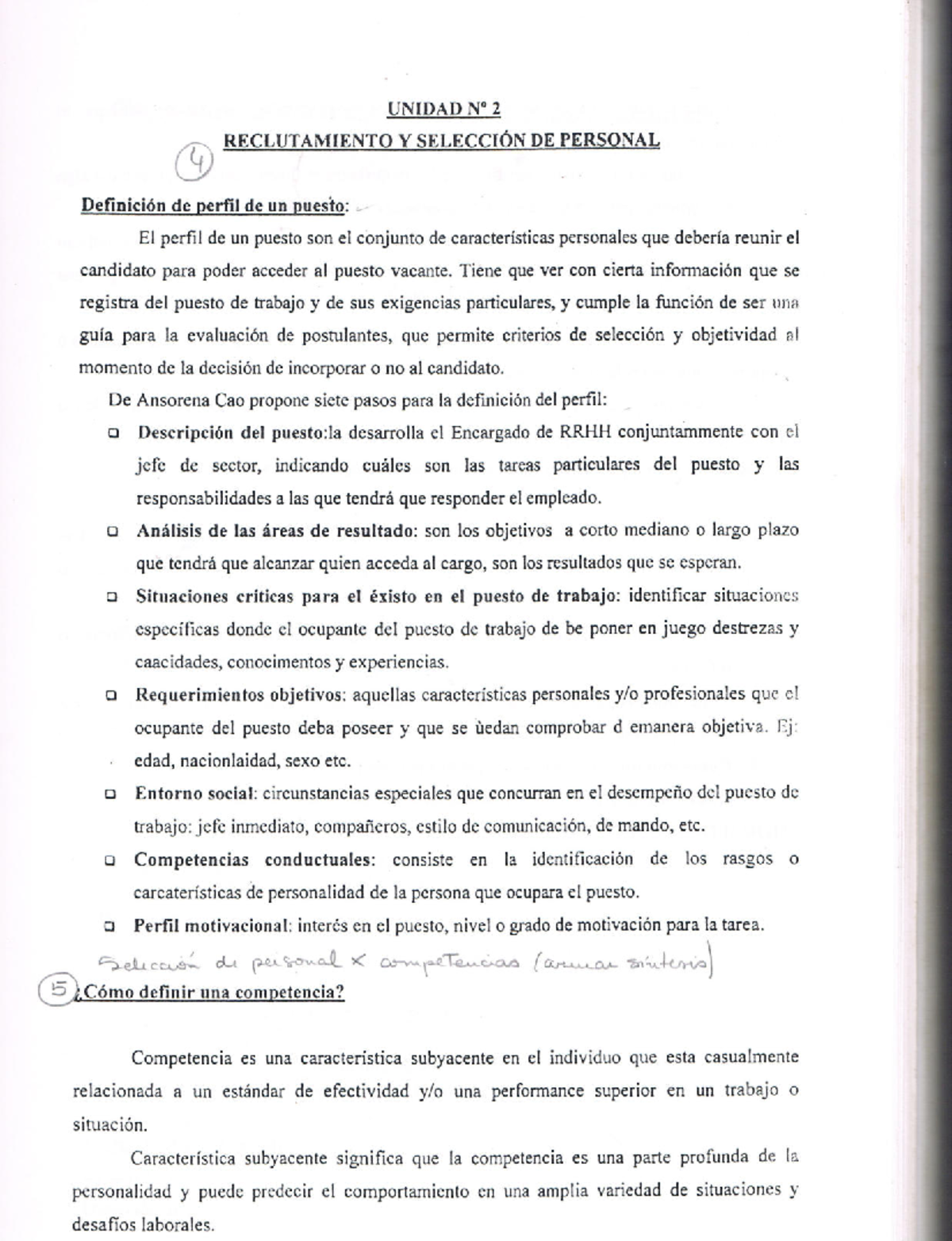 Reclutamiento y Selección de Personal: Definición de Perfiles y ...