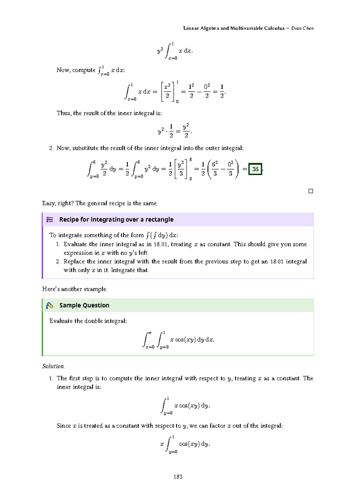 Calculus Notes Summary: Linear Algebra & Multivariable Calculus (Part ...