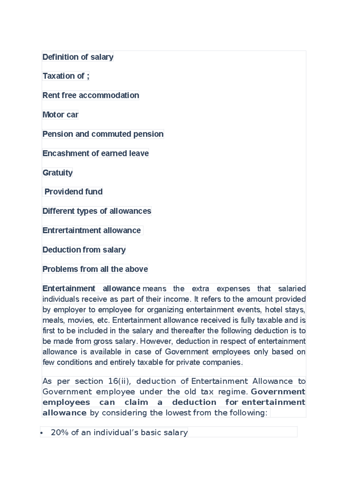 Entertainment Allowance: Tax Implications and Deductions Explained ...