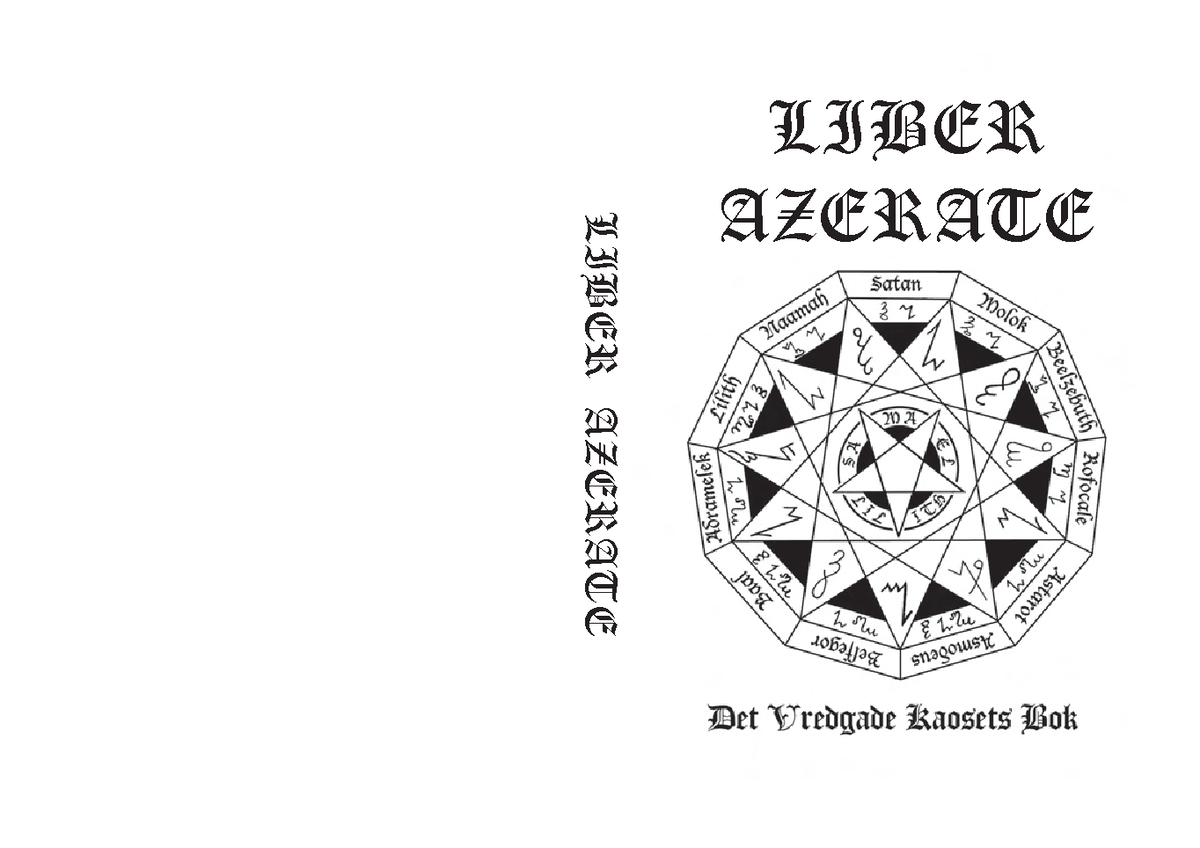 Liber Azerate (Misanthropic Luciferian Order) (Z-Library) - LIBER ...