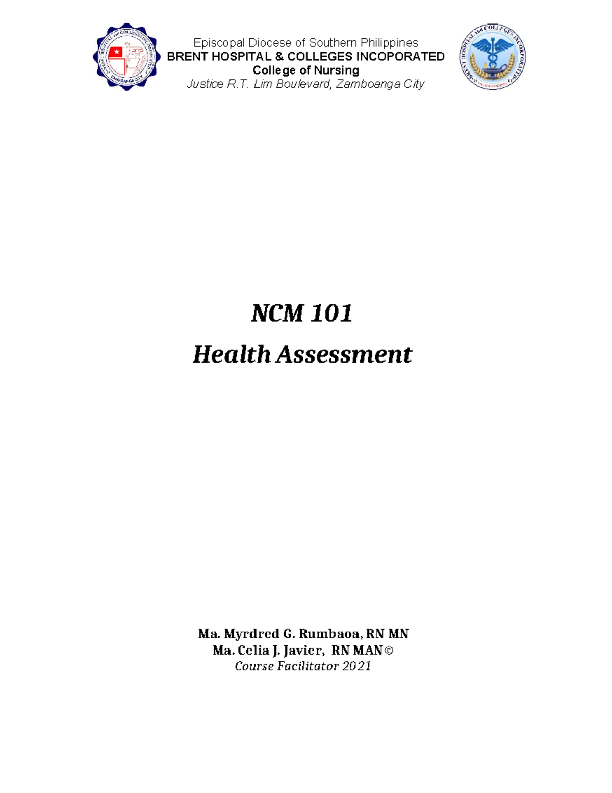 NCM 101 Module 3: Comprehensive Guide to Health Assessment - Studocu