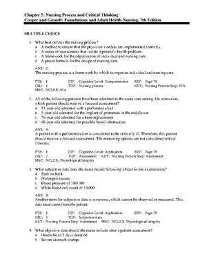 C7 - chapter practice questions - Chapter 7: Asepsis and Infection ...