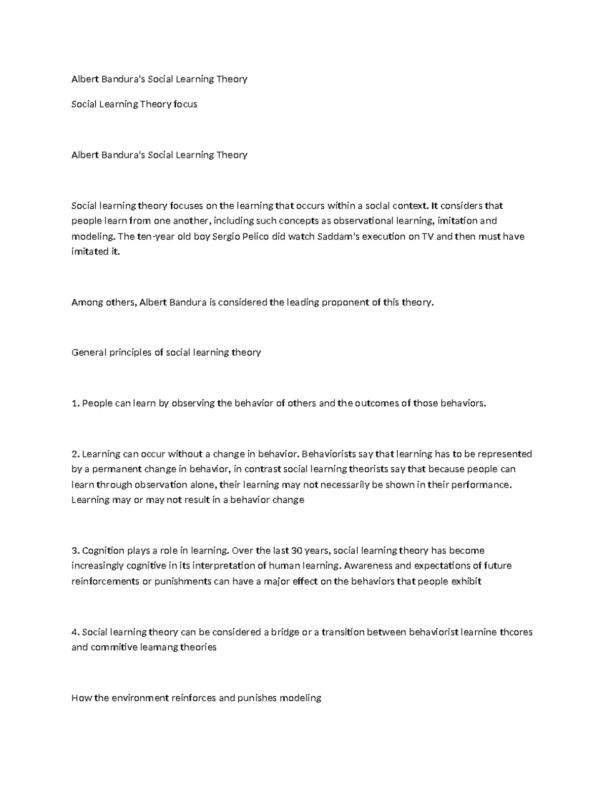 Albert Bandura's Social Learning Theory: Key Concepts and Implications ...