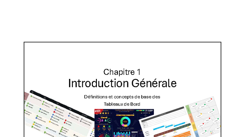 Tableau de Bord: Introduction Générale et Concepts de Base - Cours TB ...