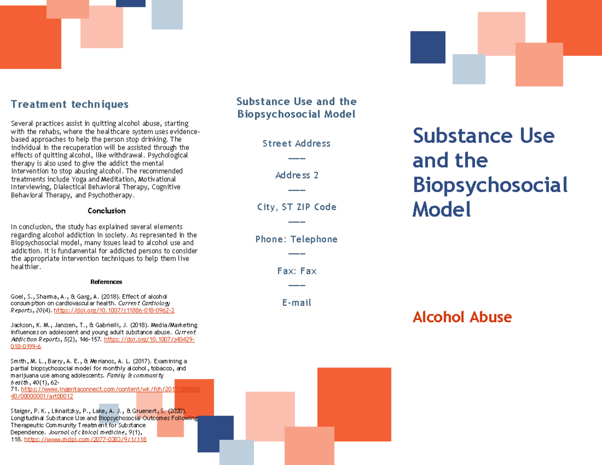 PSY-352 Final Exam: Substance Use & the Biopsychosocial Model Insights ...