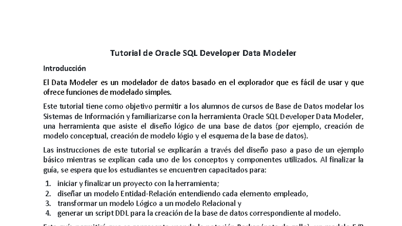 Tutorial de Oracle SQL Developer Data Modeler: Introducción y Guía ...
