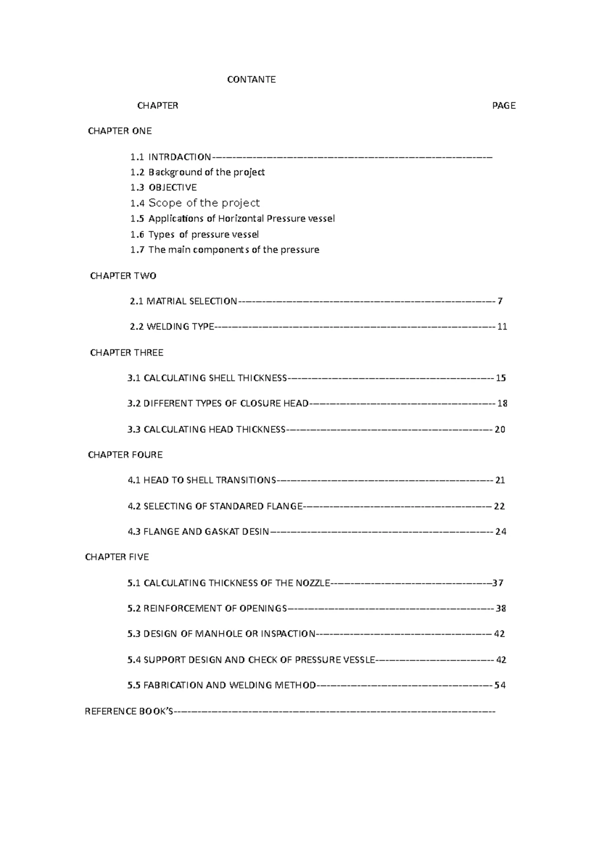 Horizontal Pressure Vessel Design with detail component description and ...