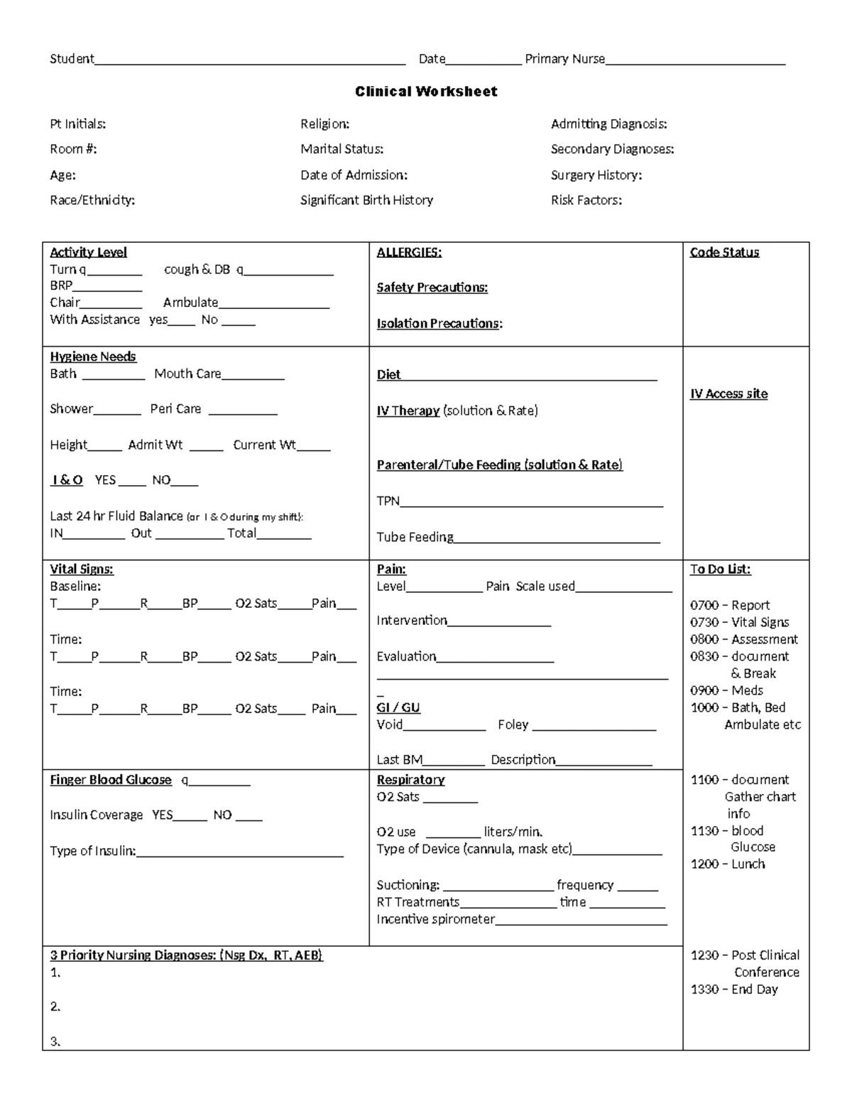 Risk Factors and Care for Hearing Loss - Active Learning Template - Studocu