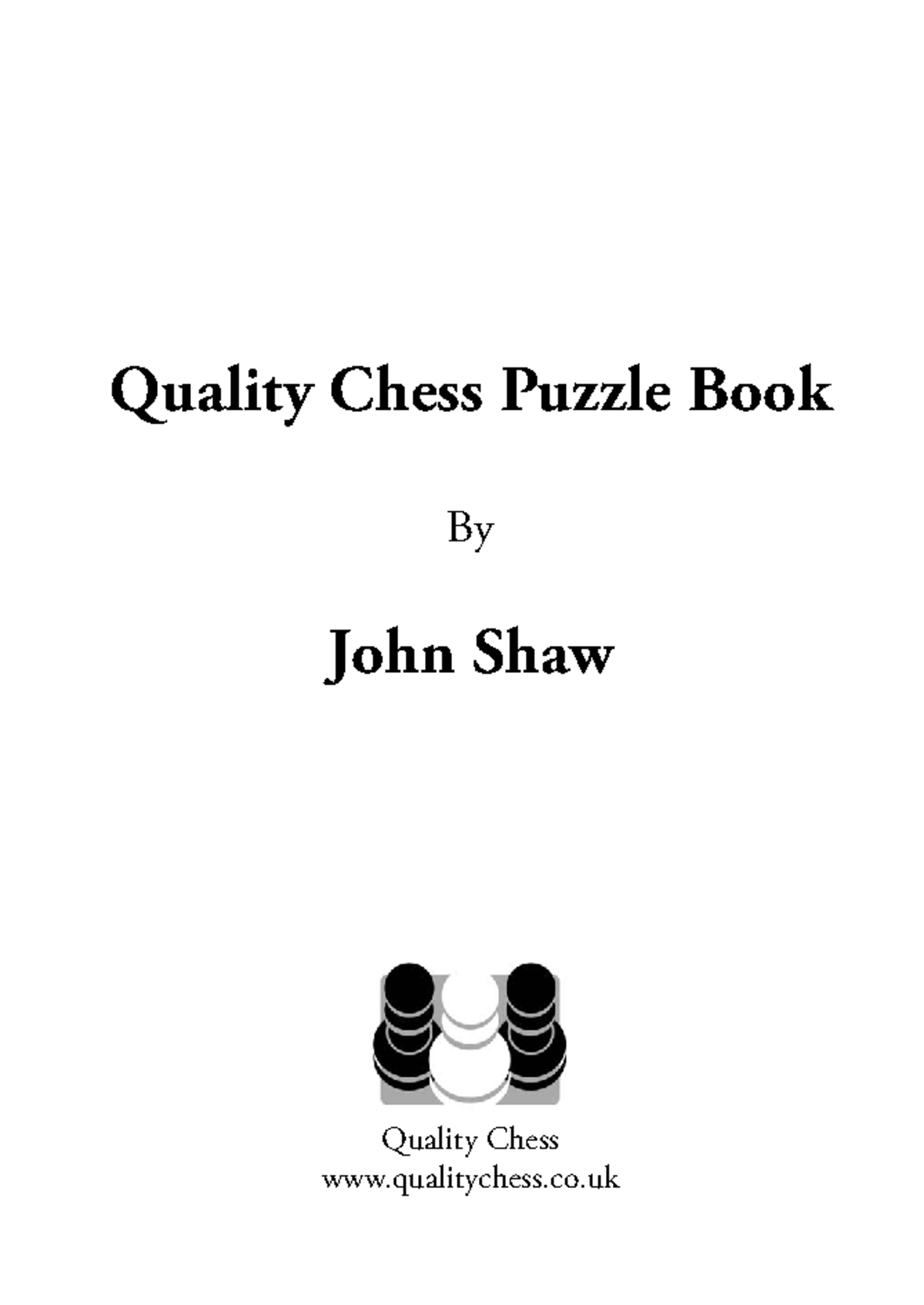 Quality Chess Puzzle Book: Key Strategies and Solutions - Studocu