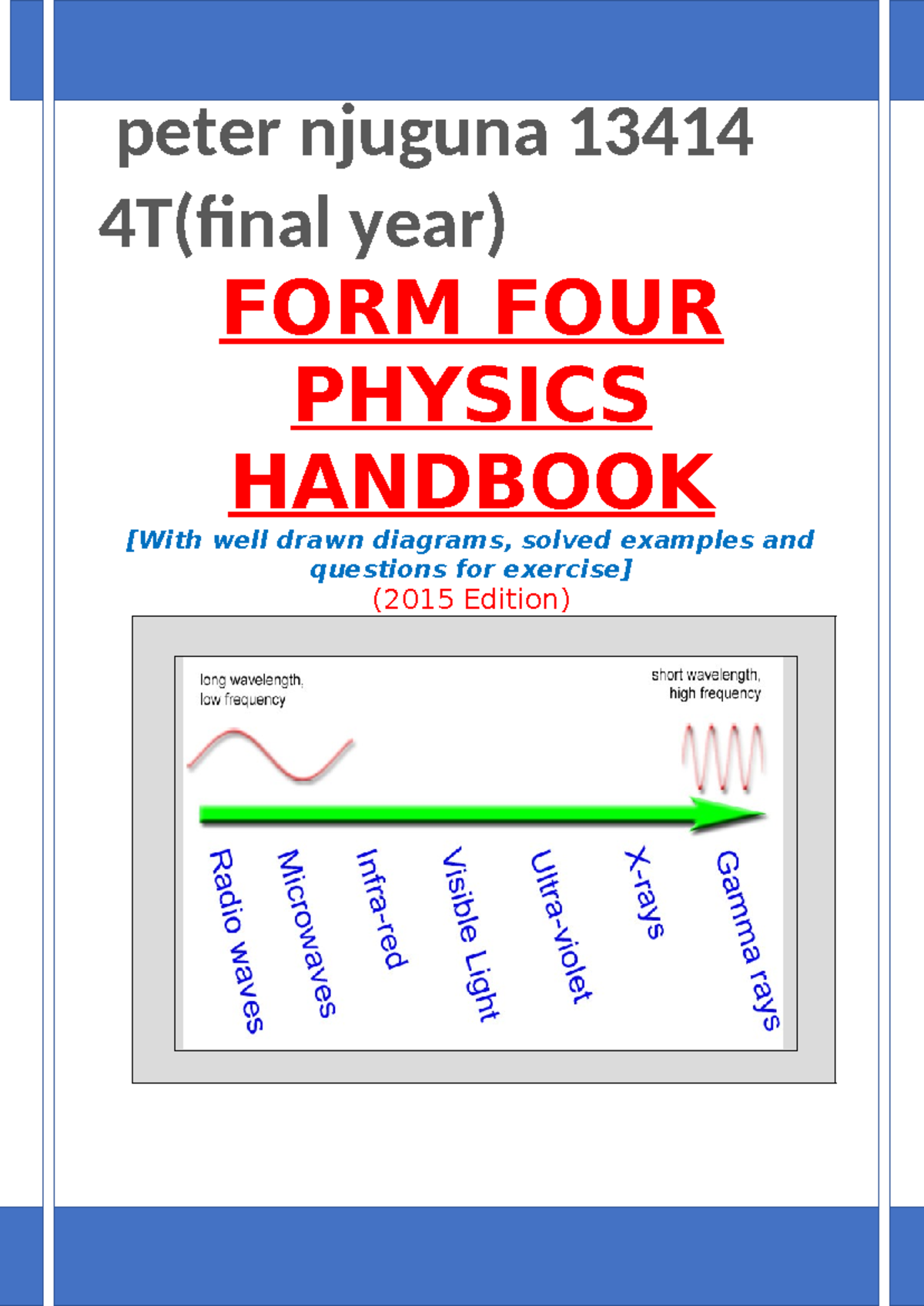 615498531 Form Four Physics Handbook: Diagrams, Examples & Exercises ...