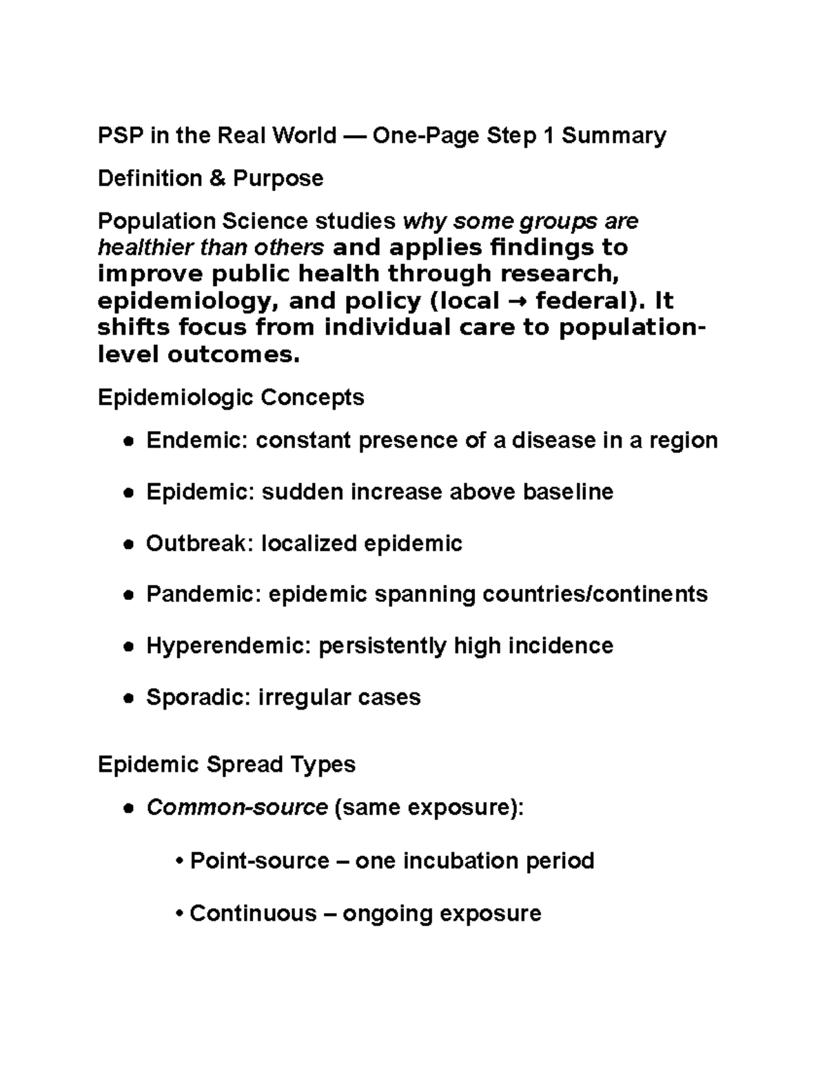 PSP in the Real World: Step 1 Summary on Public Health Ethics and COVID ...