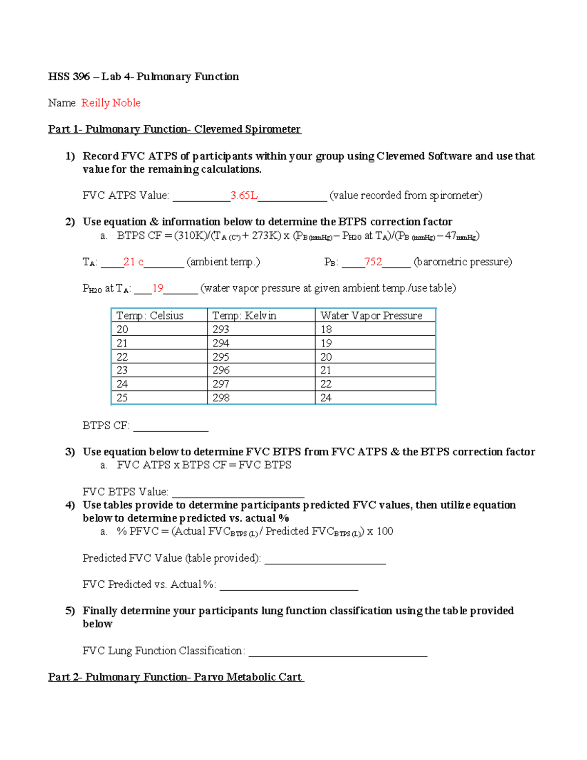 Lab 4- Pulmonary Function - FVC ATPS Value: 3__ (value recorded from ...