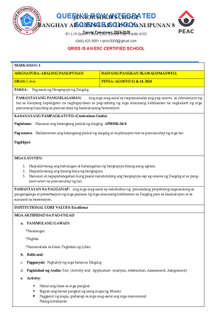 DLP Arts Wayang Kulit - m;amdlawndladawld - Daily Lesson Plan School ...