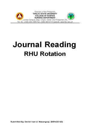 Modular Distance Learning Class Rules - MODULAR DISTANCE LEARNING CLASS ...