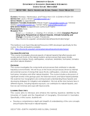 Karst landforms and fluvial systems: Geo notes for GEO 101 - Studocu