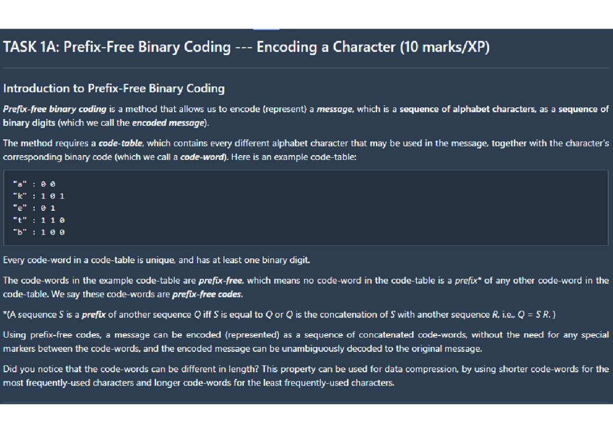 TASK 1: Binary Coding and Concentric Square Matrices (PA Pyp 2025 ...