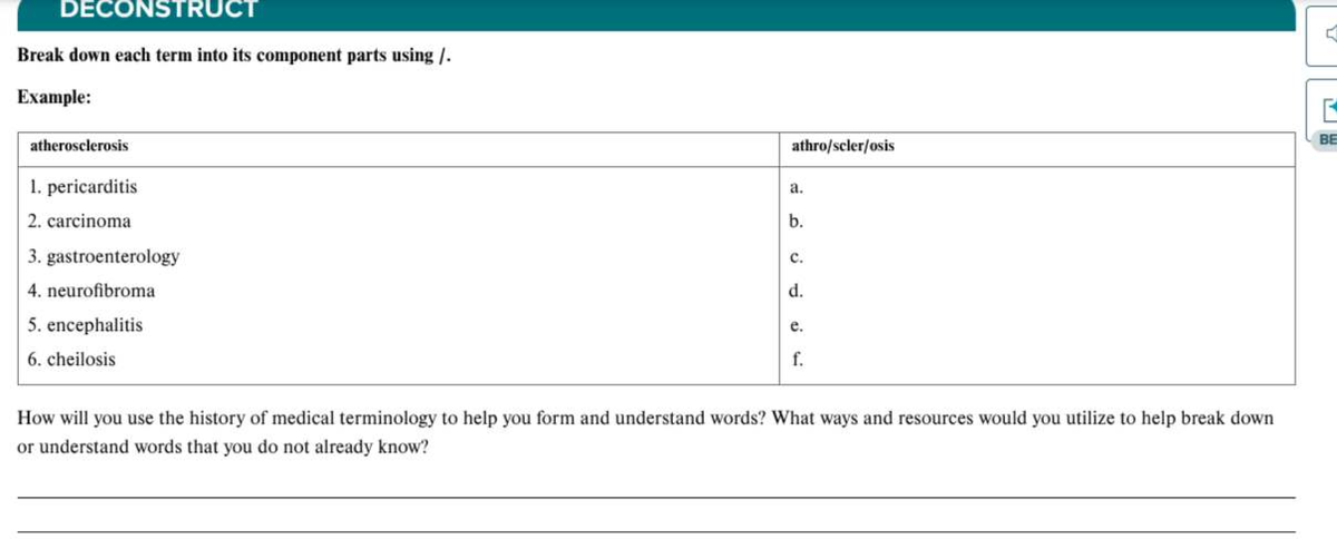 Final Exam Study Guide for Course XYZ: Medical Terminology Breakdown ...