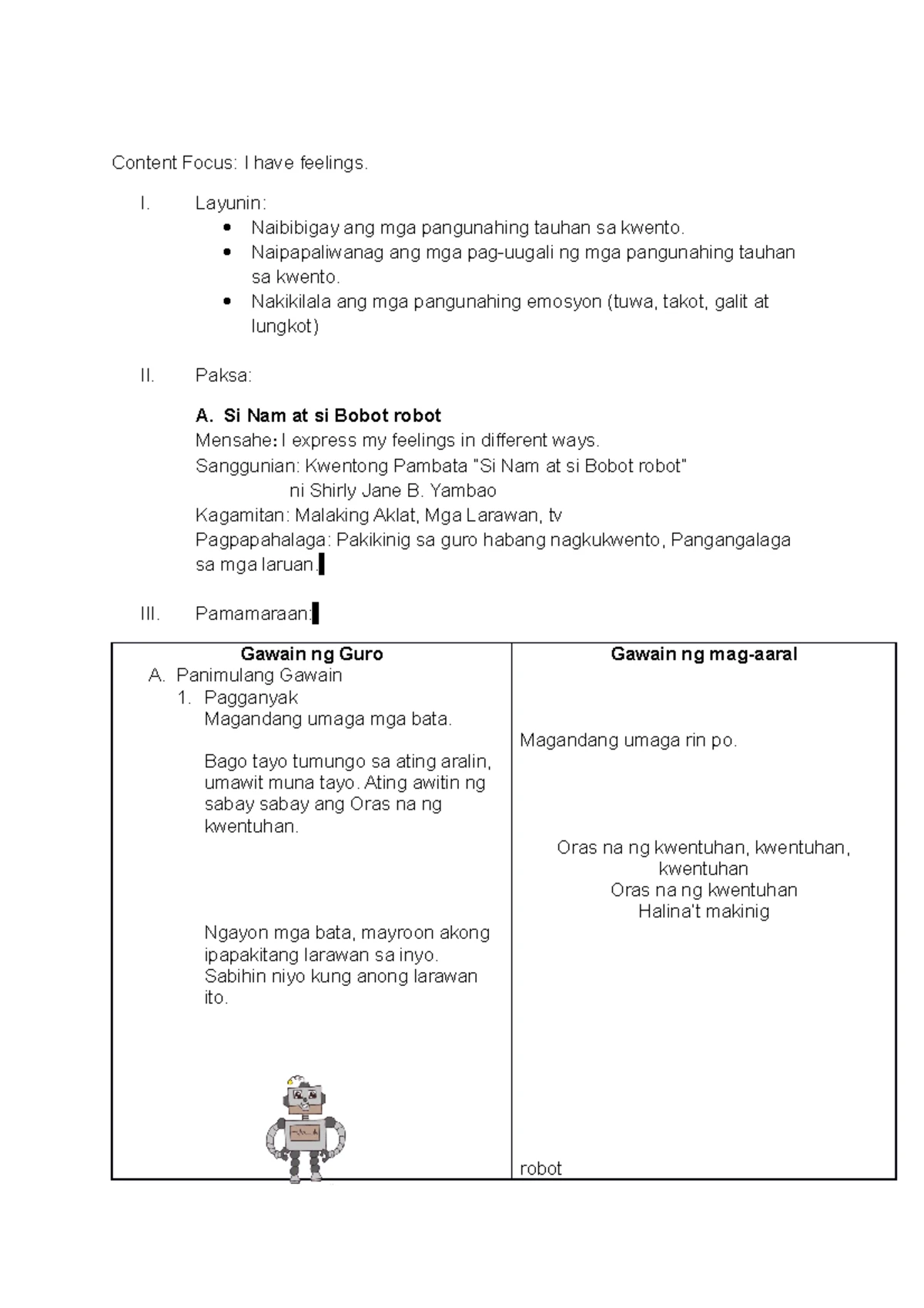 G9 English Lesson Exemplar 2nd Quarter - CITY SCHOOLS DIVISION OF ...