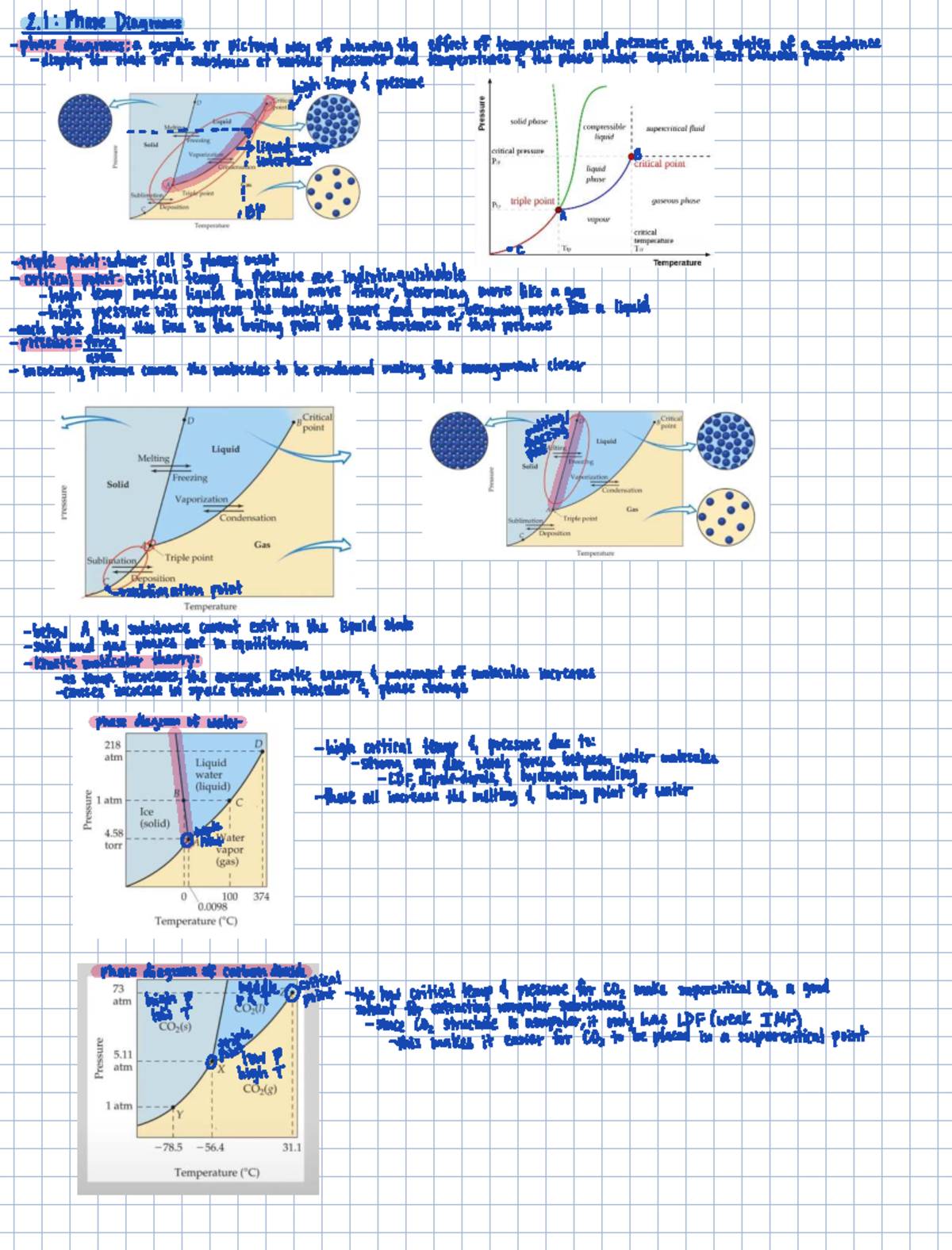 Chem 2 Lecture 2: Phase Diagrams and Phase Changes Explained - Studocu