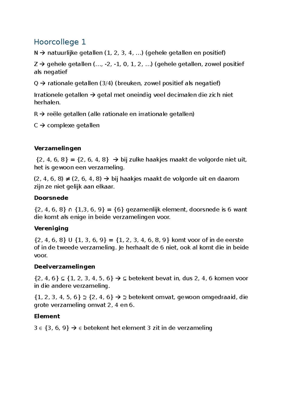 Module 1 Functies: Belangrijke Concepten en Toepassingen - Studeersnel