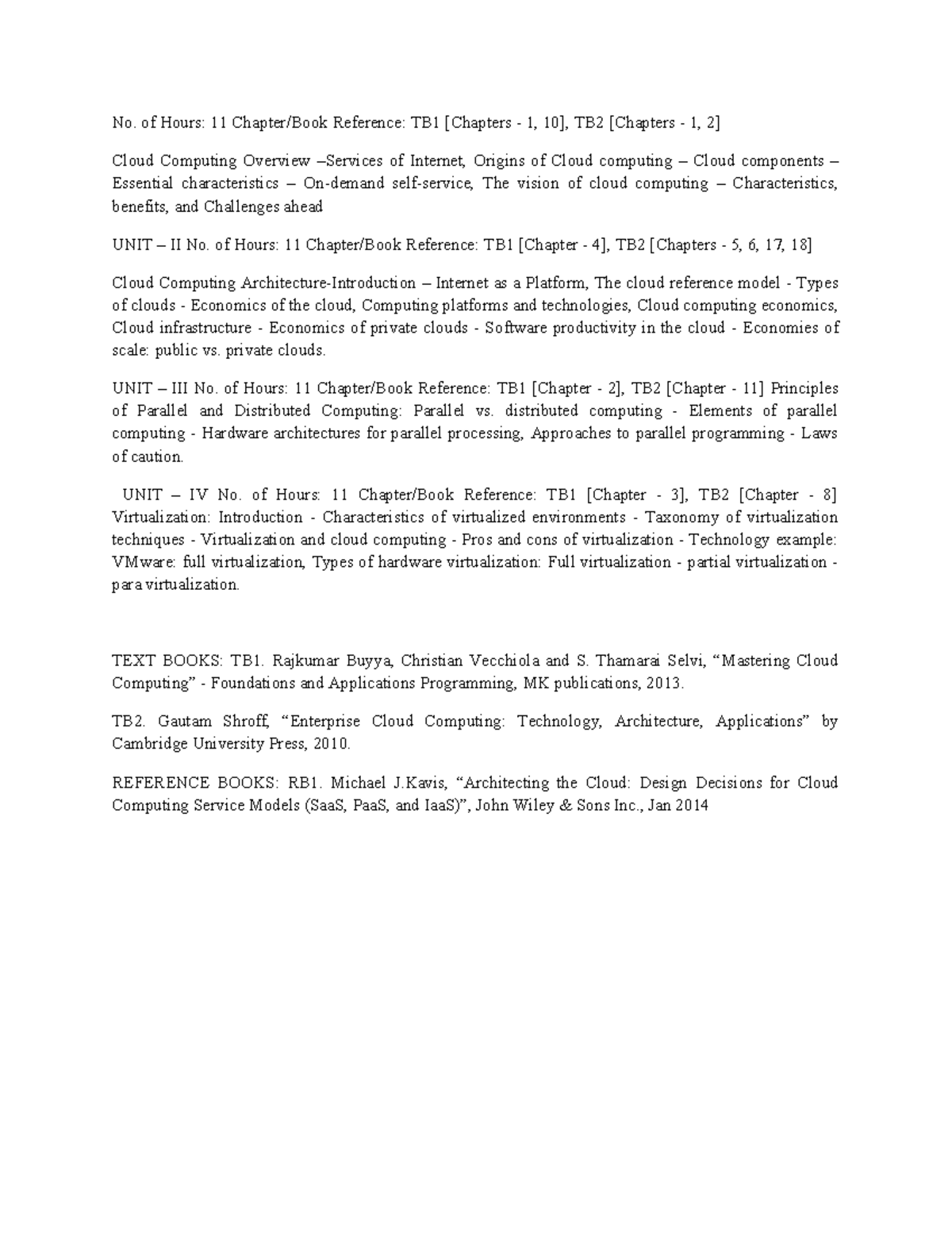 Unit 1 CC - Cloud Computing Notes for BCA 5th Sem - Overview ...