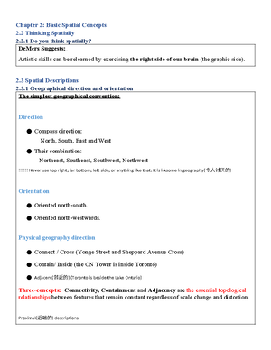 Spatial Significance Analysis - CGC 1D1 – Geography as a skill Spatial ...