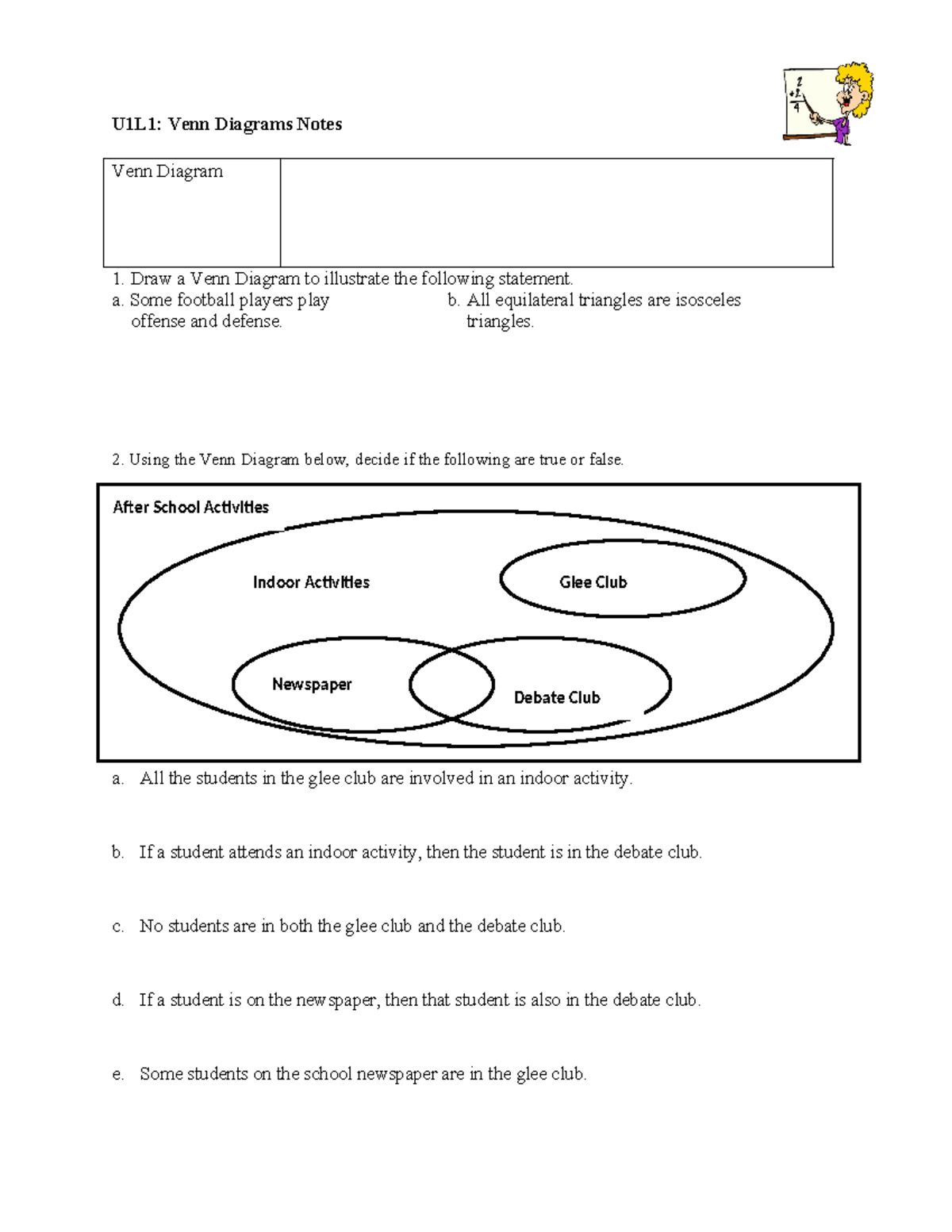 1+-+Venn+Diagrams+(24-25) - U1L1: Venn Diagrams Notes Venn Diagram 1 ...