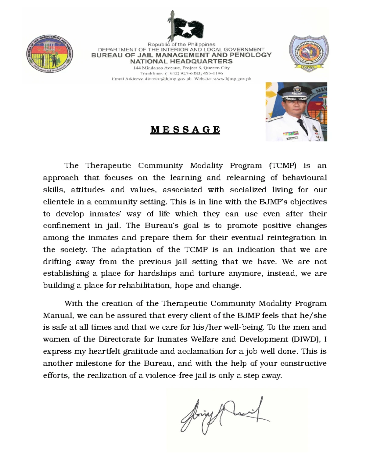 BuCor Manual 2024: Comprehensive Guidelines and Protocols - Studocu