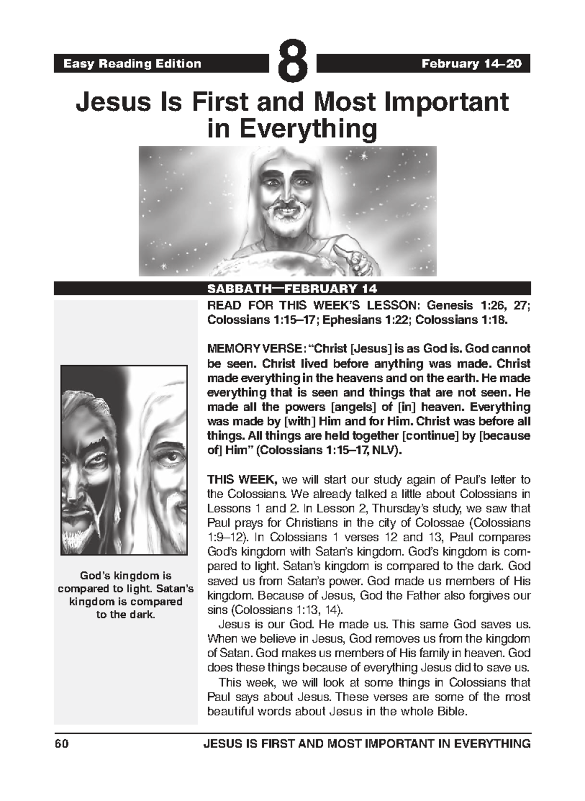 ERQ126 08 - Jesus: First and Most Important in Everything - Lesson ...
