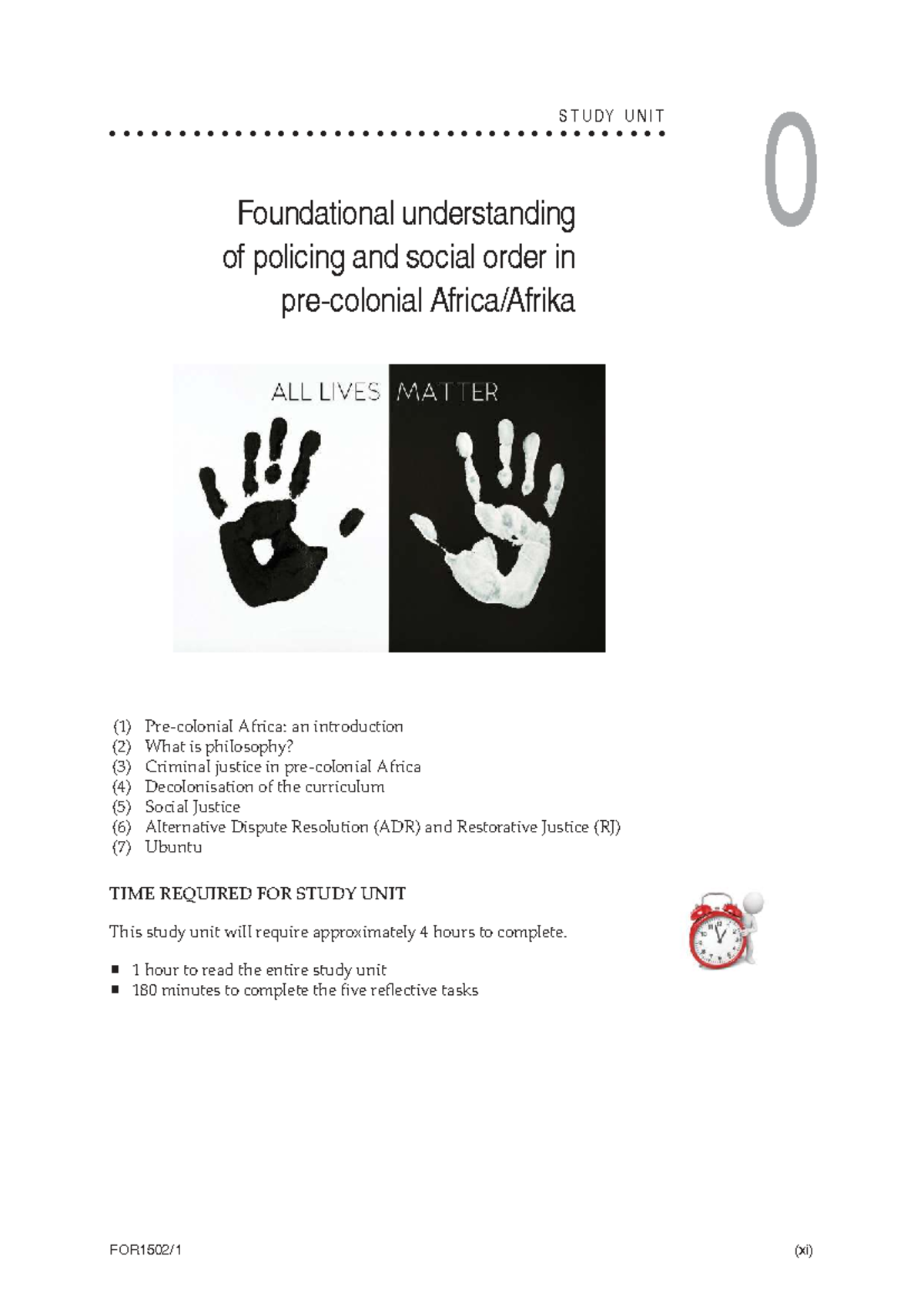 Unit 0: Decolonising the Curriculum through Social Justice & Equity ...