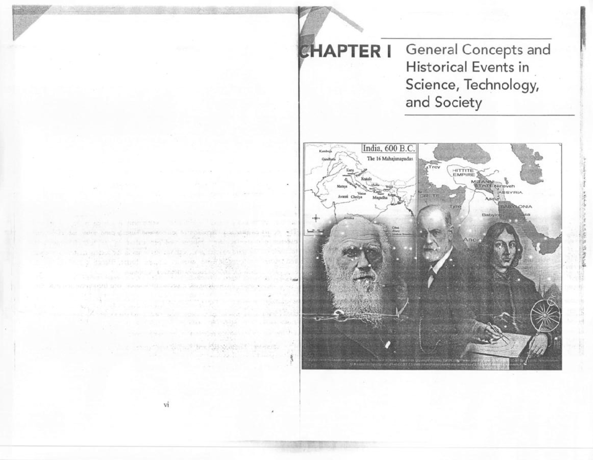STS1 - Chapter I: Concepts & Historical Events in Science, Tech ...
