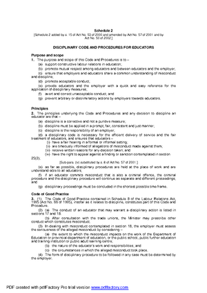 PAM - Notes - PERSONNEL ADMINISTRATIVE MEASURES (PAM) G. 222 of 1999 ...