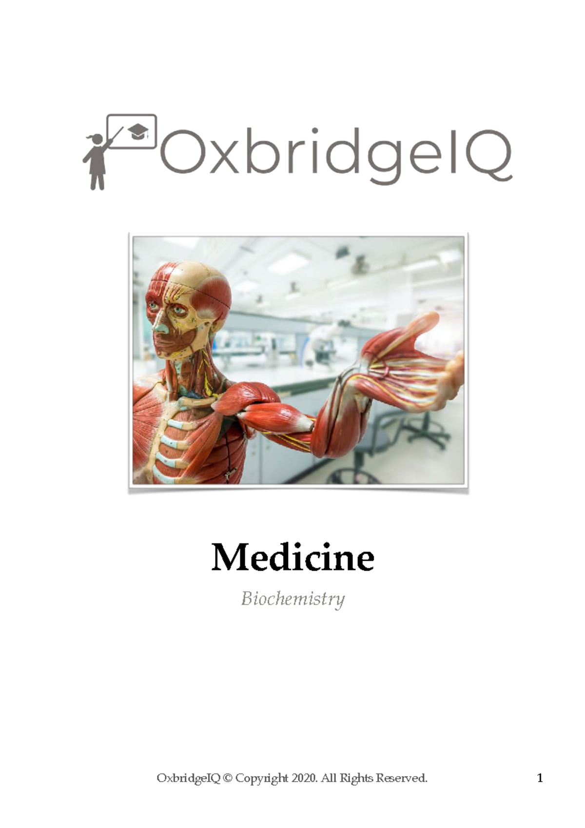 Medicine Biochemistry Exam Prep: OxbridgeIQ Question Pack - Studocu