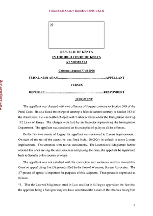 THE Penal CODE ACT CAP 128 - THE PENAL CODE ACT CAP. 128 CHAP. 1 ...