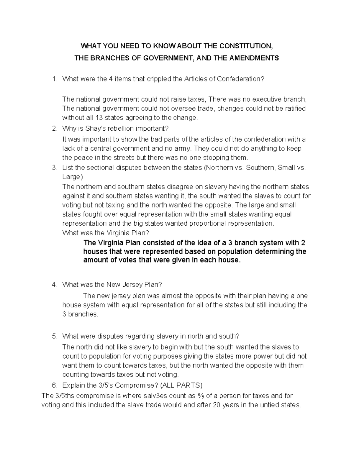 Understanding the U.S. Constitution: Key Amendments & Principles Guide ...