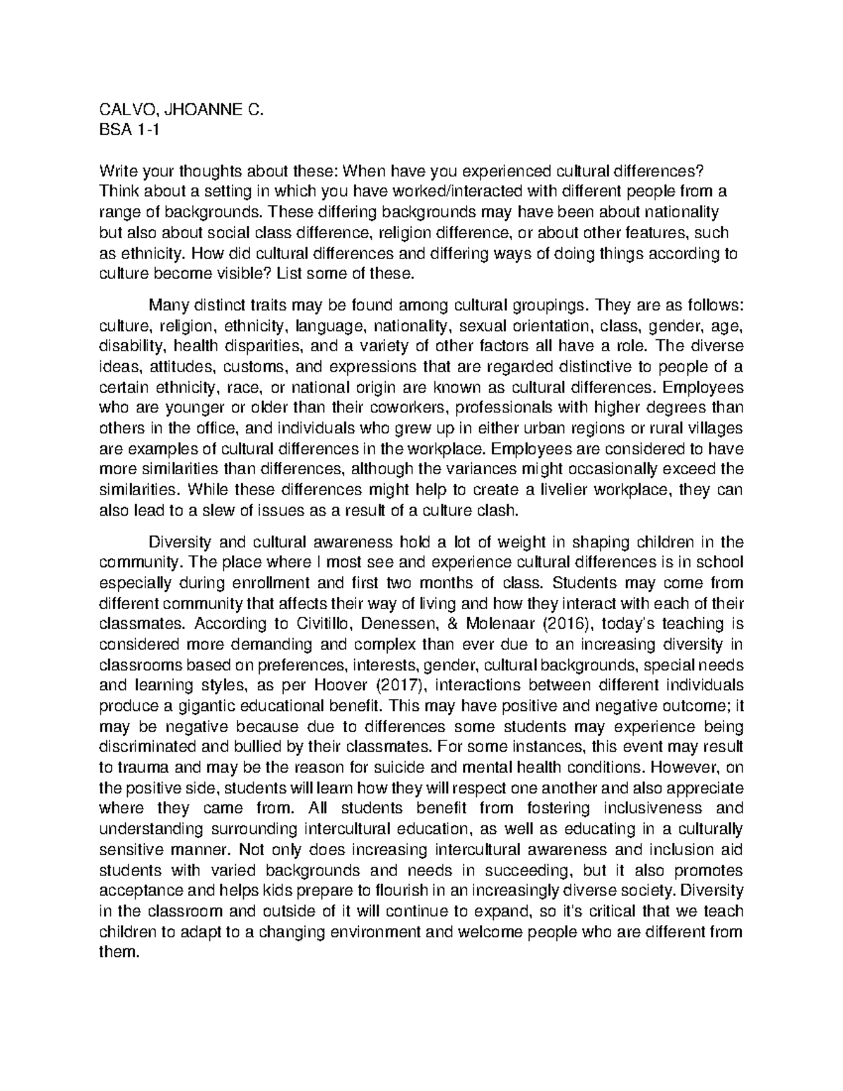 UTS- Activity-3 - Activity and Assessments in Understanding the Self ...