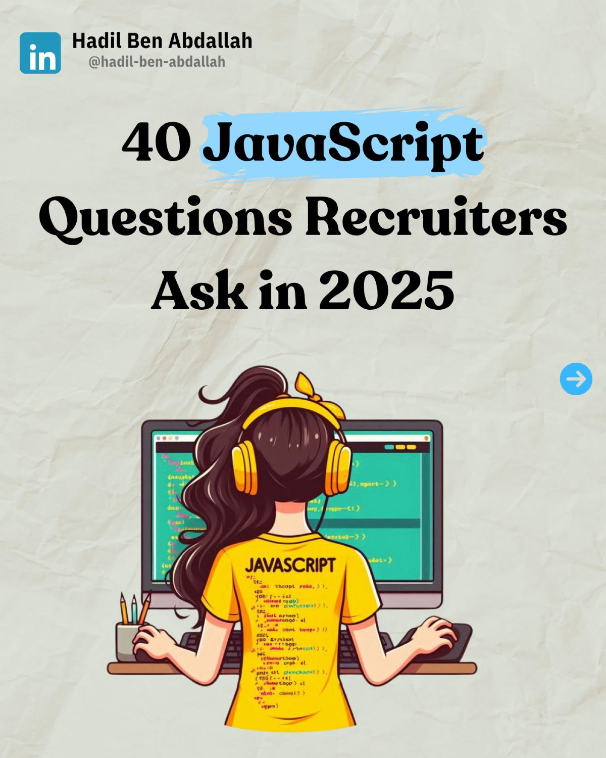 40 JavaScript Interview Questions for Recruiters in 2025 (JAVASCRIPT ...