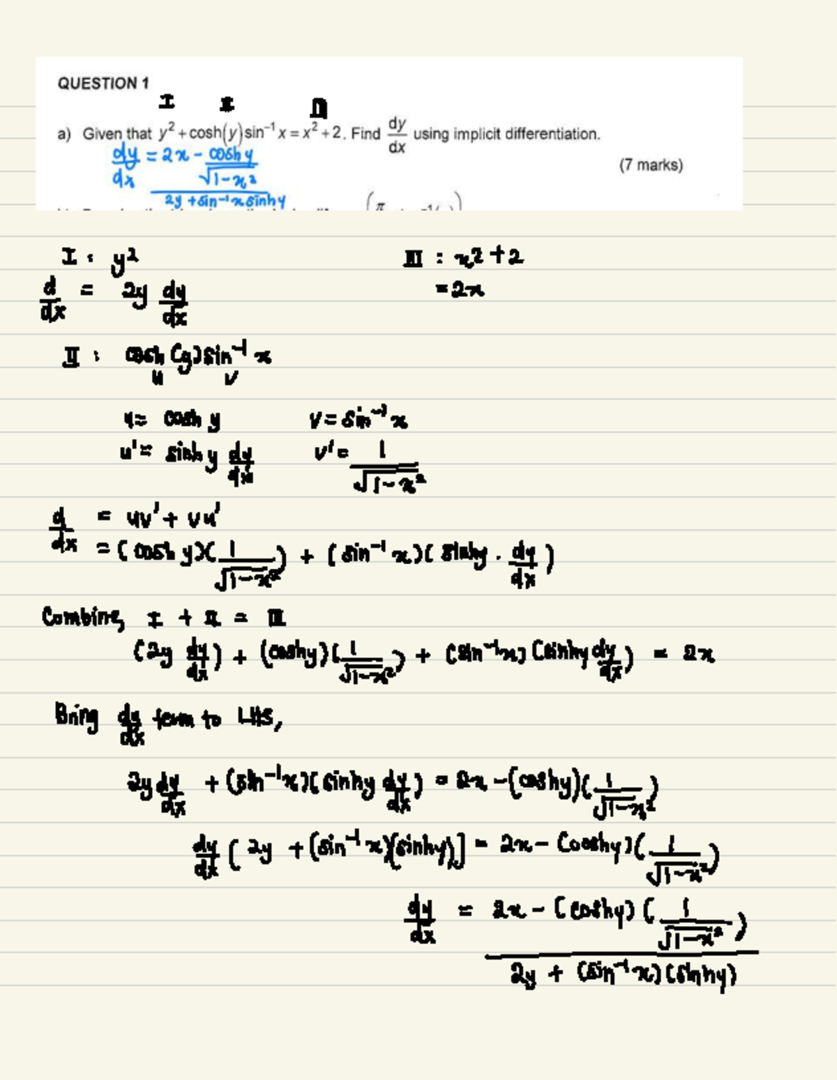 MAT441 JULY2024 - Calculus 2 Exam Notes and Solutions - Studocu