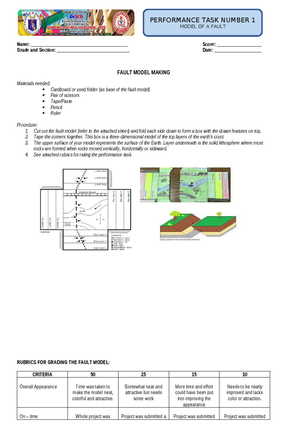PT - pefroamce task - Name ...