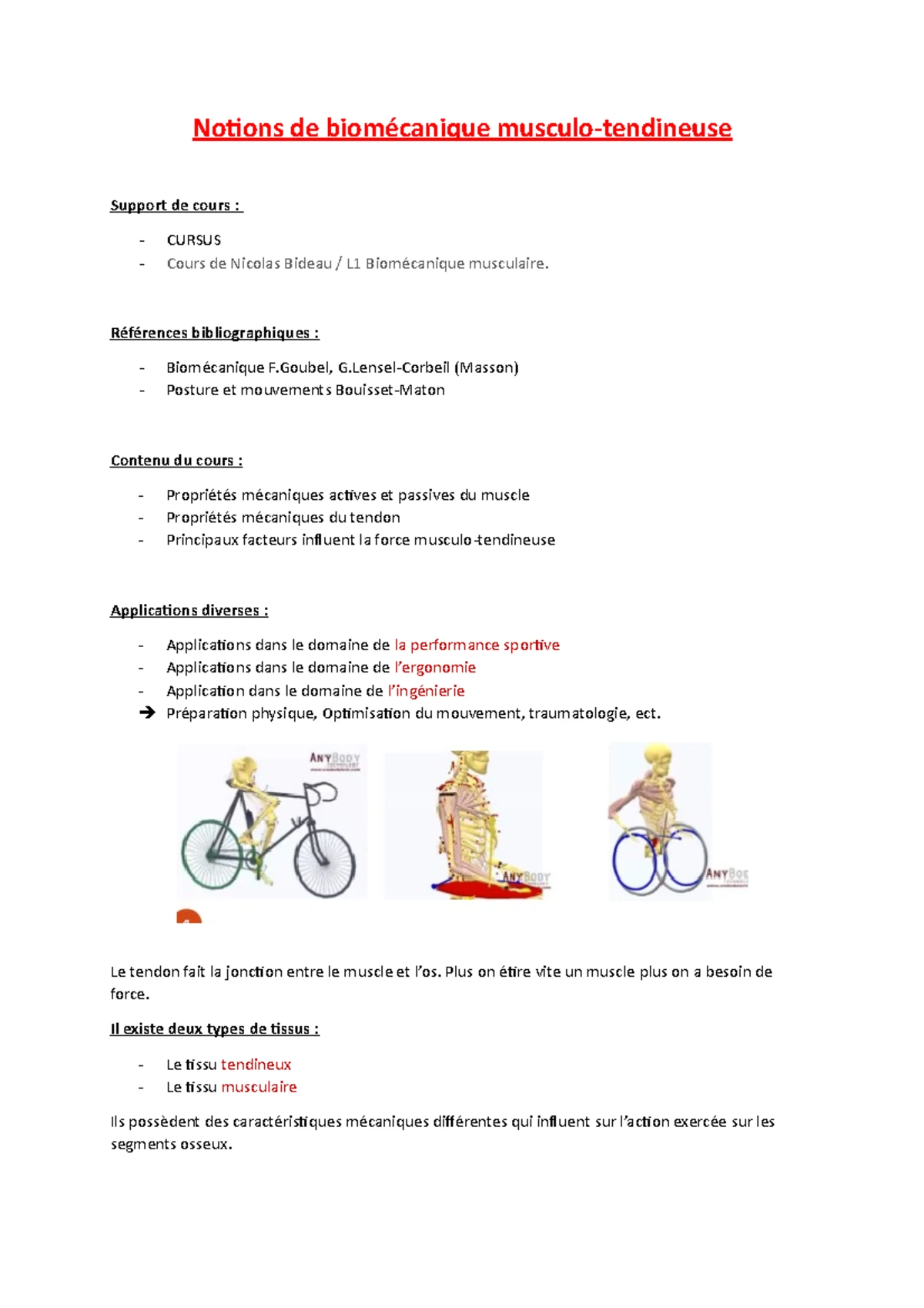 Chapitre - Muscles du Bassin - Muscles du Bassin Ressource : - - Studocu