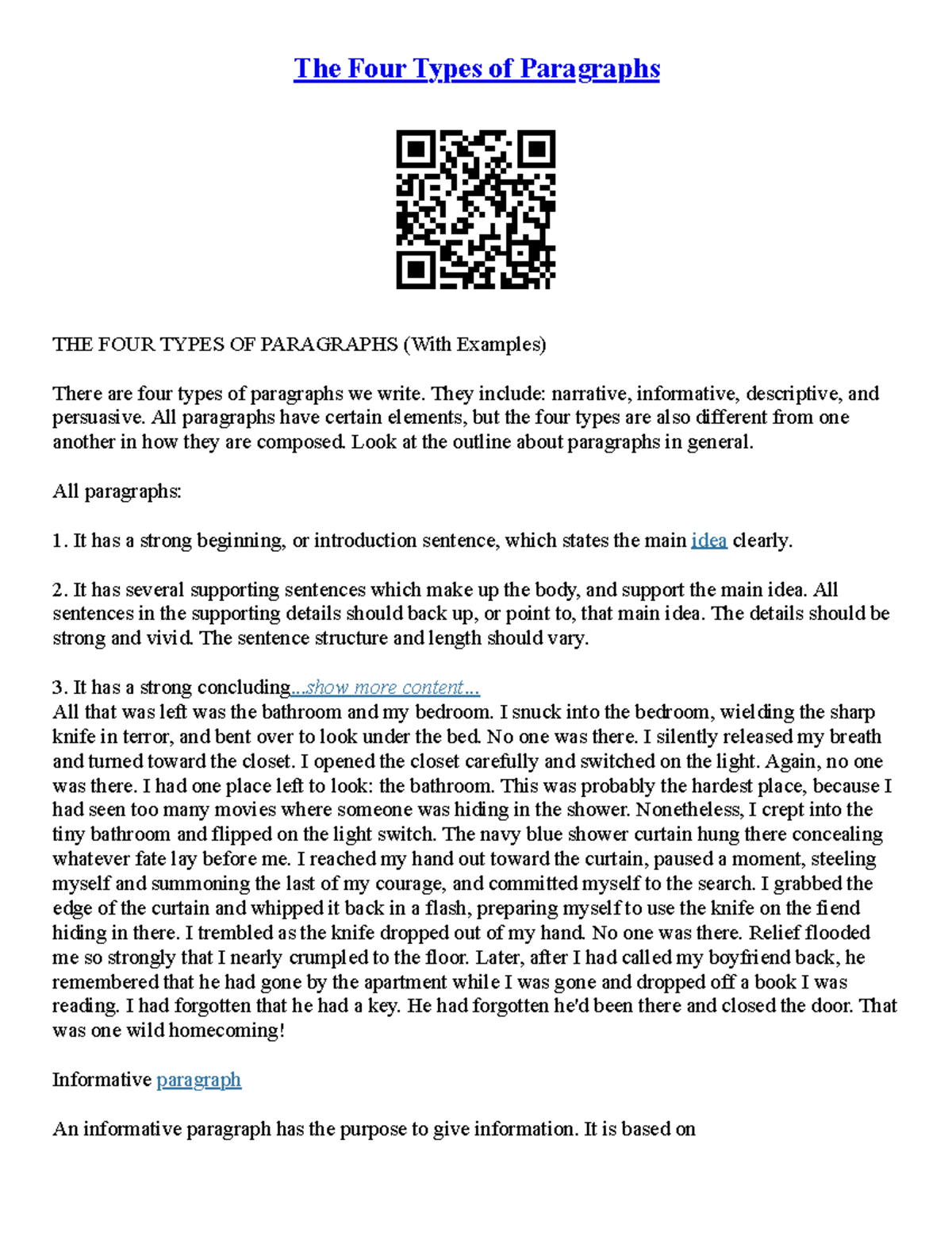 Understanding Essay Types: A Comprehensive Guide to Writing - Studocu