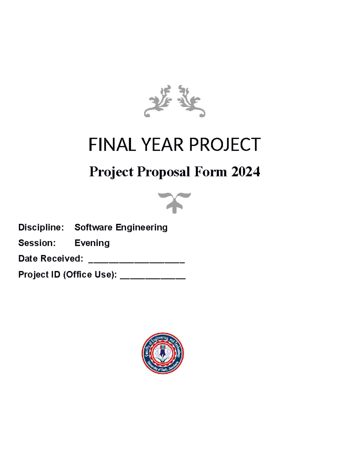 FYP Proposal: SkillsConnect Web System for Software Engineering 2024 ...
