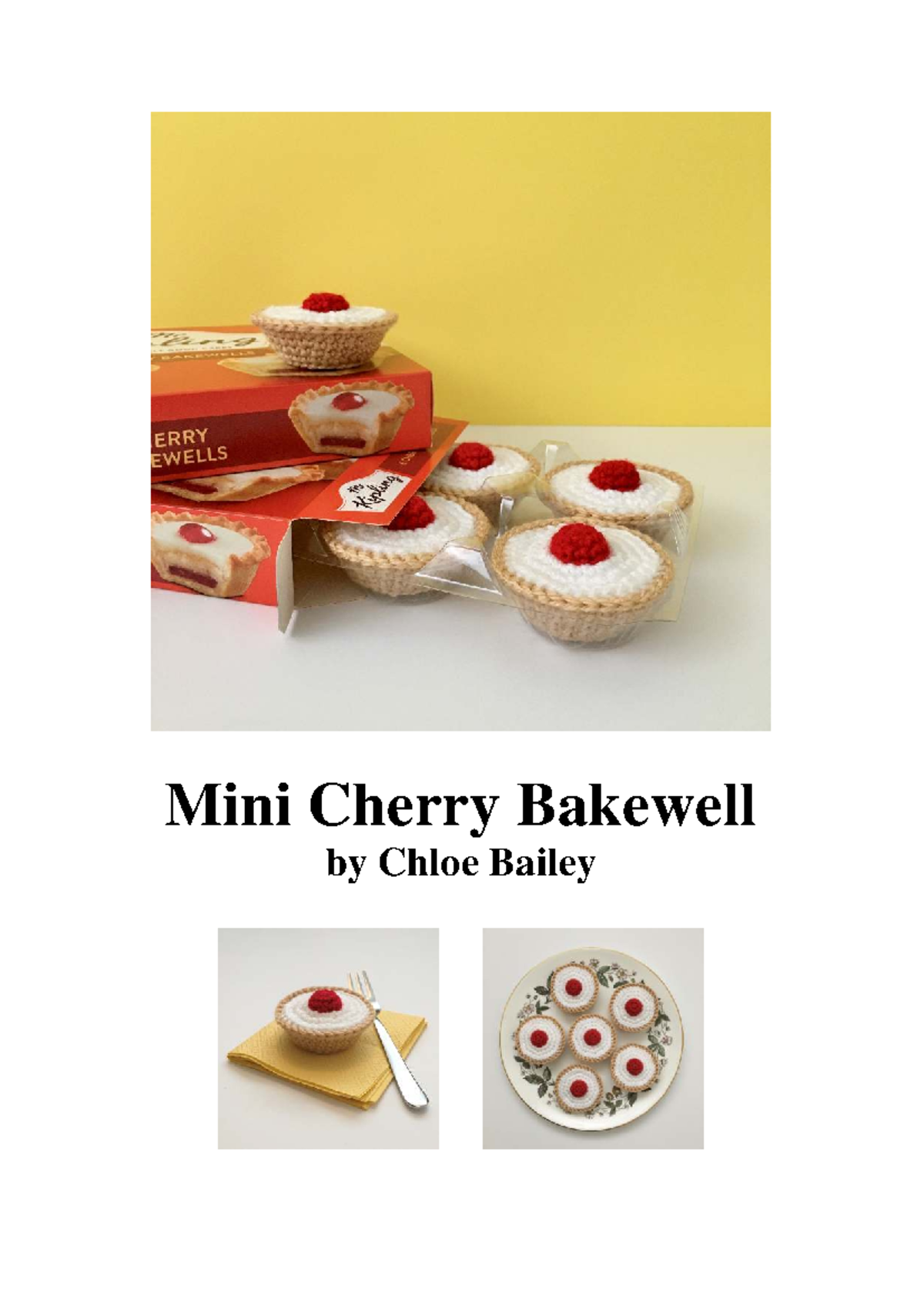 Mini+Cherry+Bakewell - Mini Cherry Bakewell by Chloe Bailey ...