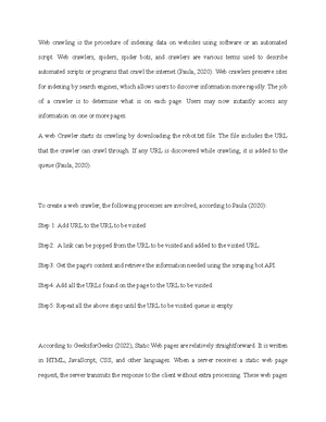 [Solved] The following example presents an example of what our text ...