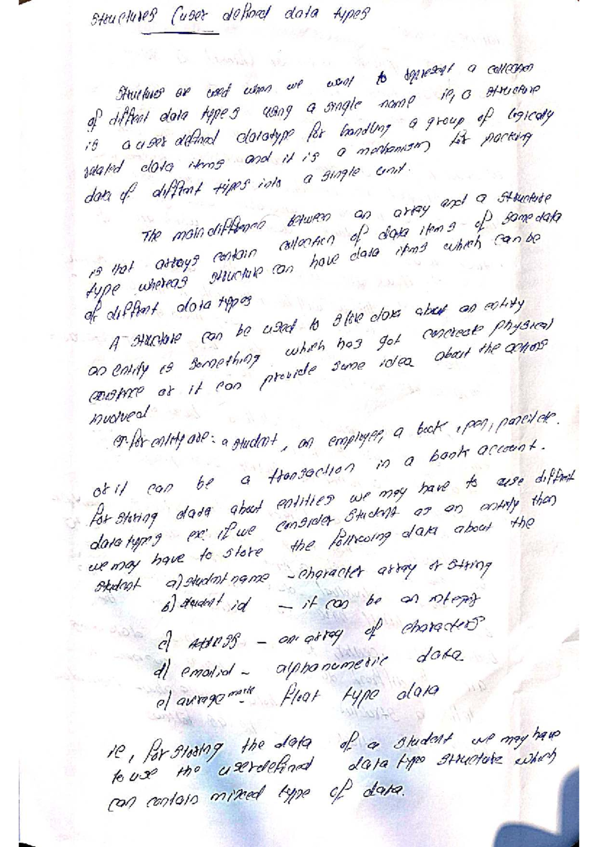 User-Defined Data Types: Understanding Structures in C Programming ...