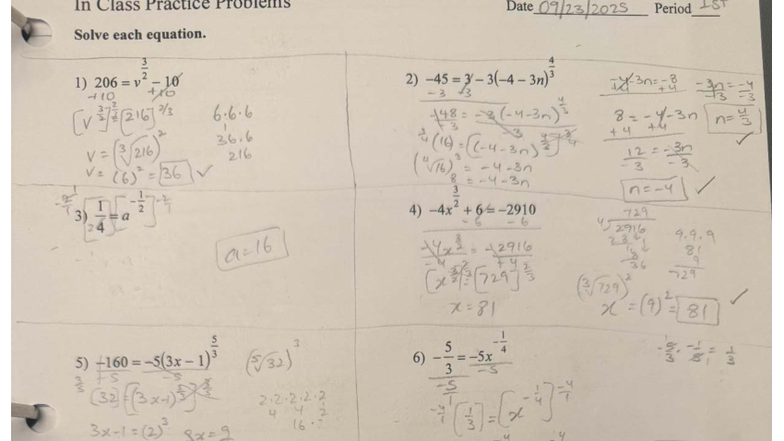 Rational Exponents Practice Problems - Period 1st - Studocu