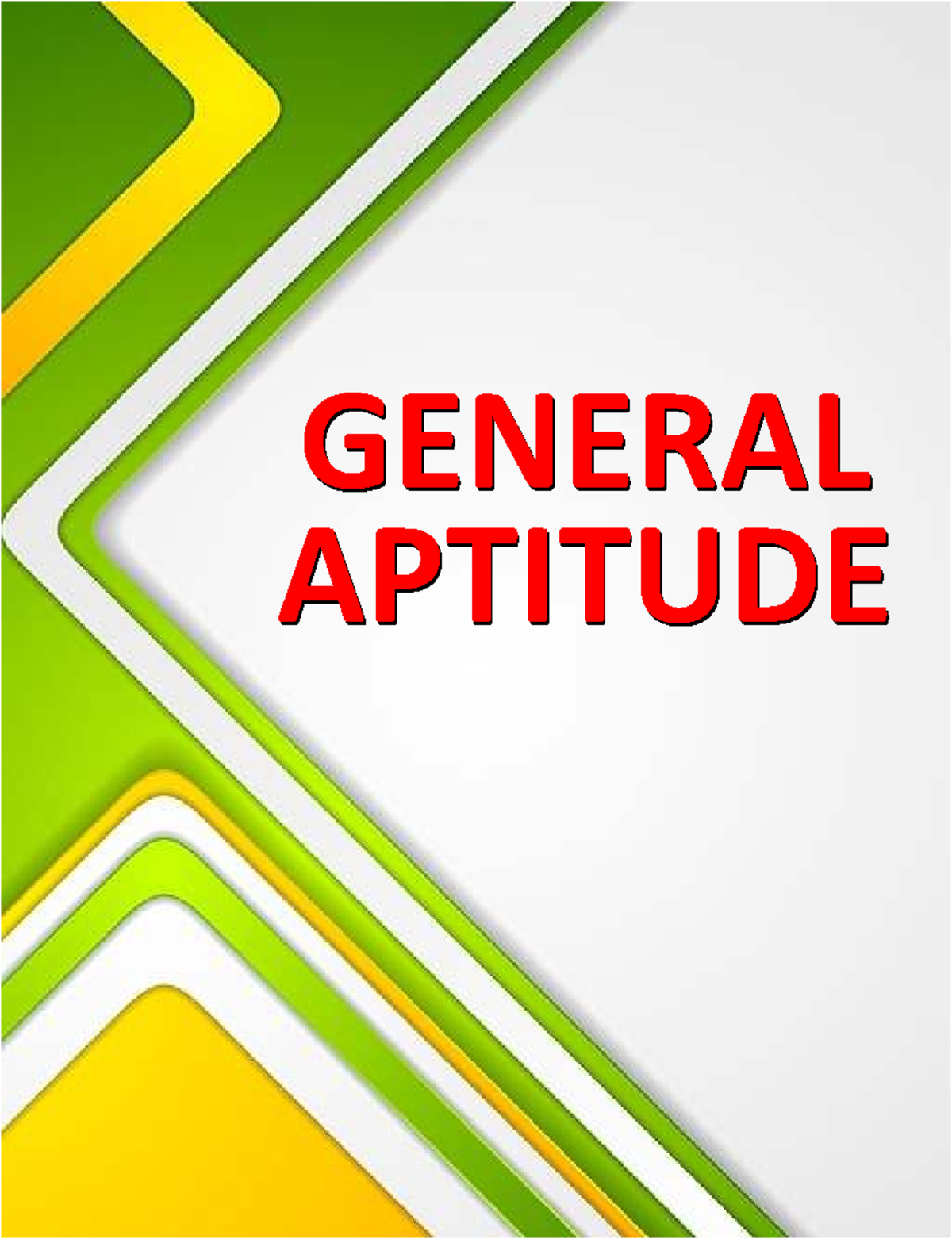 GATE WALLAH MECHANICAL HANDBOOK: General Aptitude Concepts and Tips ...